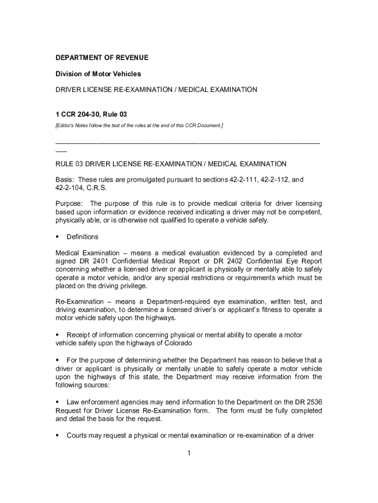 Fillable Online Commercial Driver's License Medical Eligibility & Exams ...