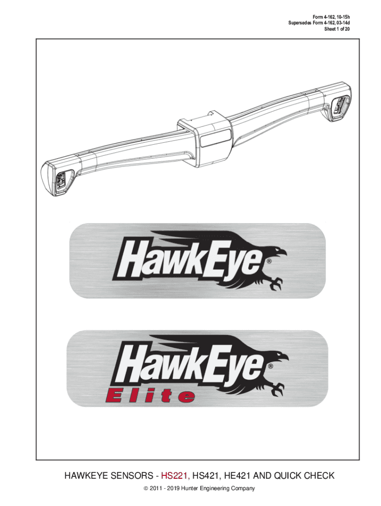 Fillable Online HawkEye EliteHE421 Series Sensors Spec Sheet ... Fax ...