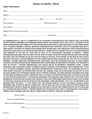 Fillable Online NOTICE TO PASSENGERS AND WAIVER OF LIABILITY Fax Email ...