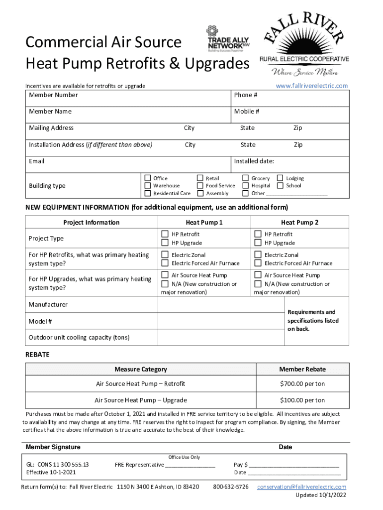 Fillable Online Heat Pump Retrofit: Improving Efficiency in Your ...