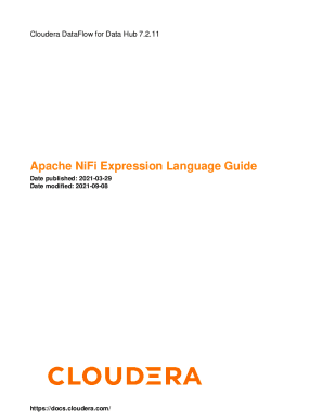 Fillable Online NiFi Cheat Sheet - Lester Martin Fax Email Print ...