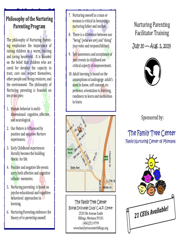 Fillable Online Nurturing Program Certification - Pathways for Children ...