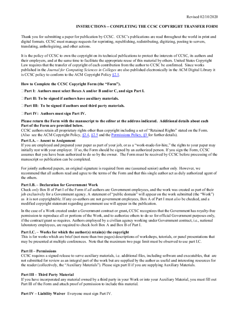 Fillable Online CircularsU.S. Copyright Office Fax Email Print - pdfFiller