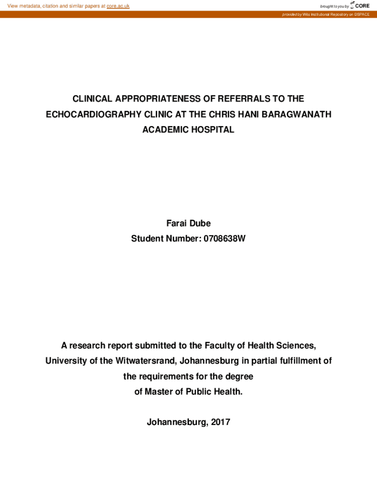 Fillable Online clinical appropriateness of referrals to the Fax Email ...