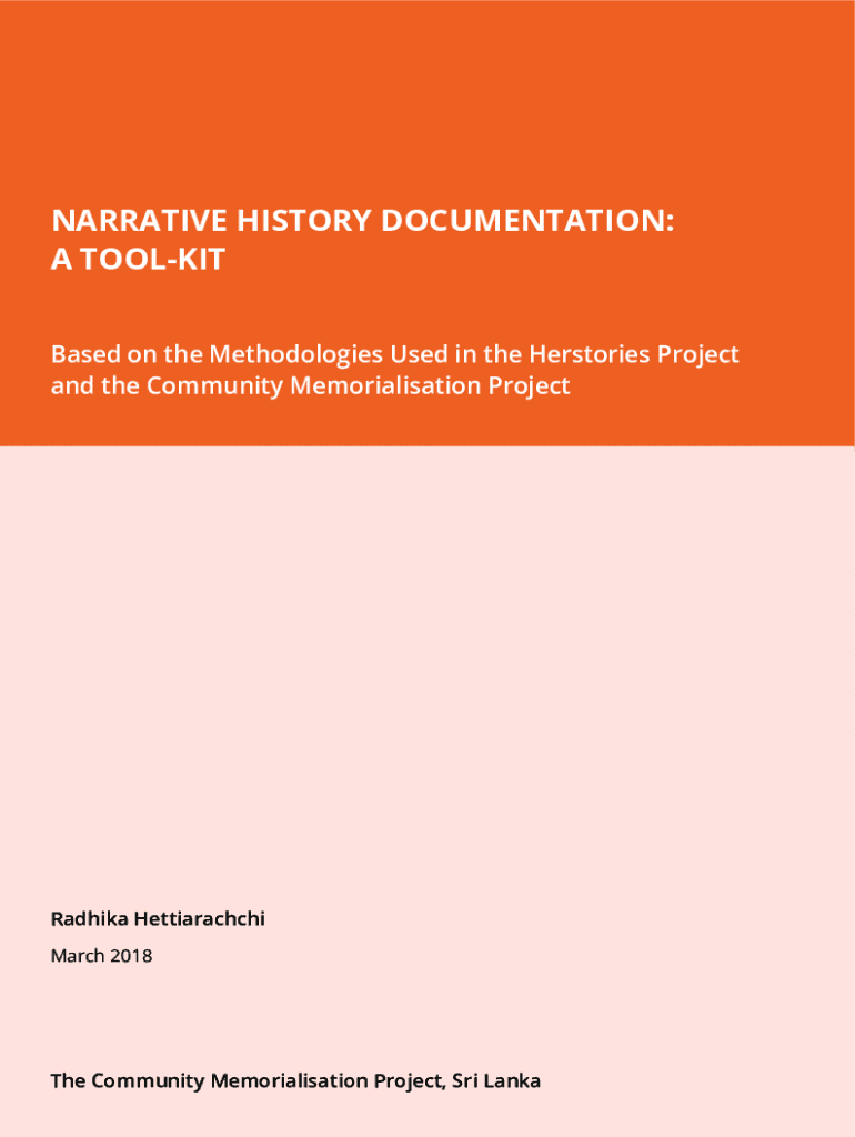 Fillable Online Narrative History Documentation: A ... - Memory Map Sri Lanka Fax Email Print ...
