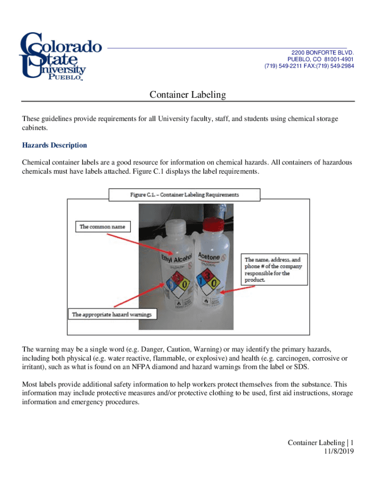 Fillable Online How do I safely store chemicals in laboratory? Fax ...