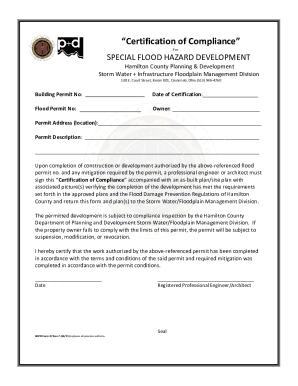 Fillable Online 7 SFHA Certificate of Compliance2021.doc Fax Email ...