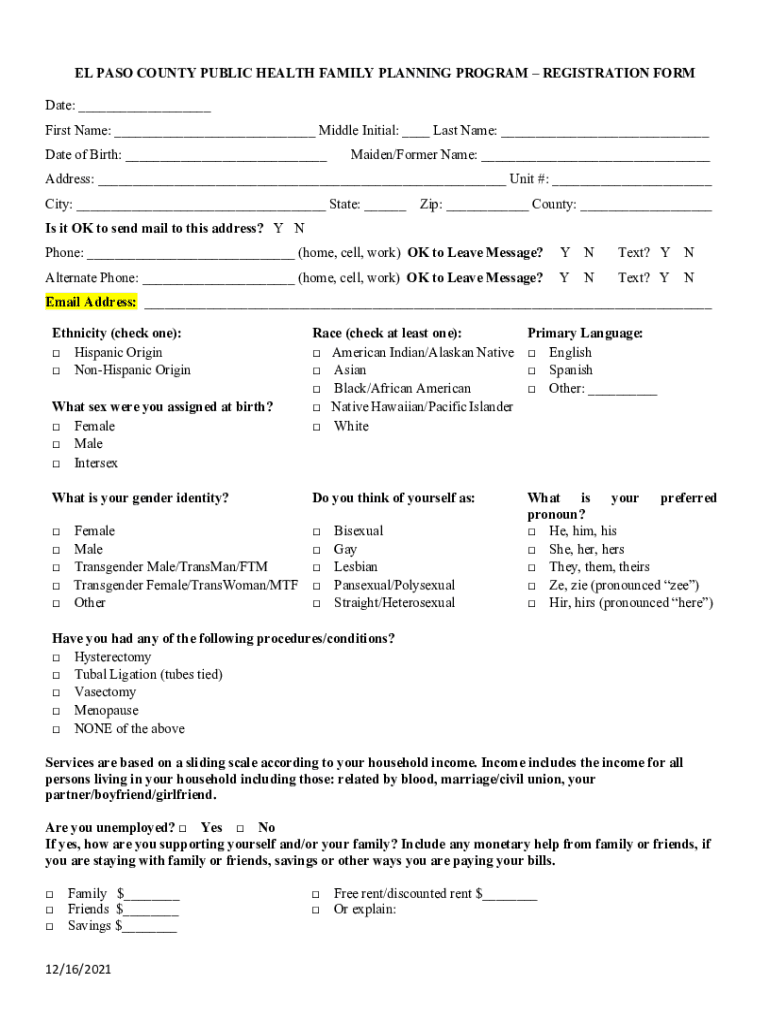 Fillable Online Application for Public Assistance - HCPFColorado Fax ...