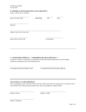 Fillable Online UTNG Form 1046- R 01 July 2023 Page 1 of 4 STATEMENT ...
