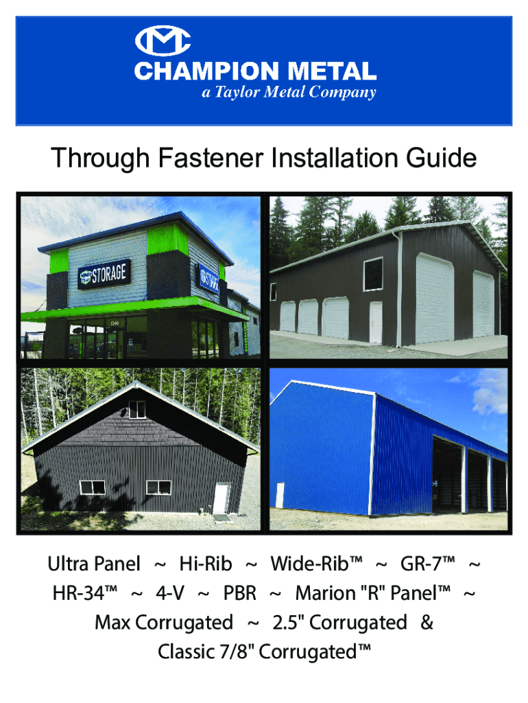 Fillable Online Ultra Panel Hi-Rib Wide-Rib GR-7 Fax Email Print ...