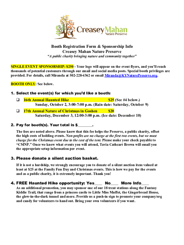 Fillable Online Seller Registration for booths Form Template Fax Email ...