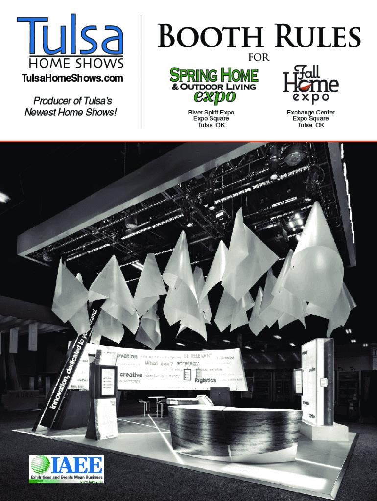 Fillable Online Booth Rules Fax Email Print - pdfFiller