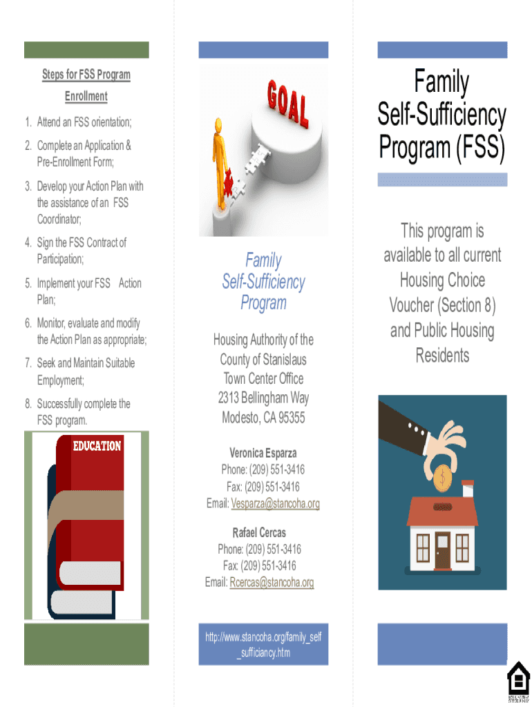 Fillable Online ACTION PLAN FAMILY SELF SUFFICIENCY PROGRAM Fax Email ...