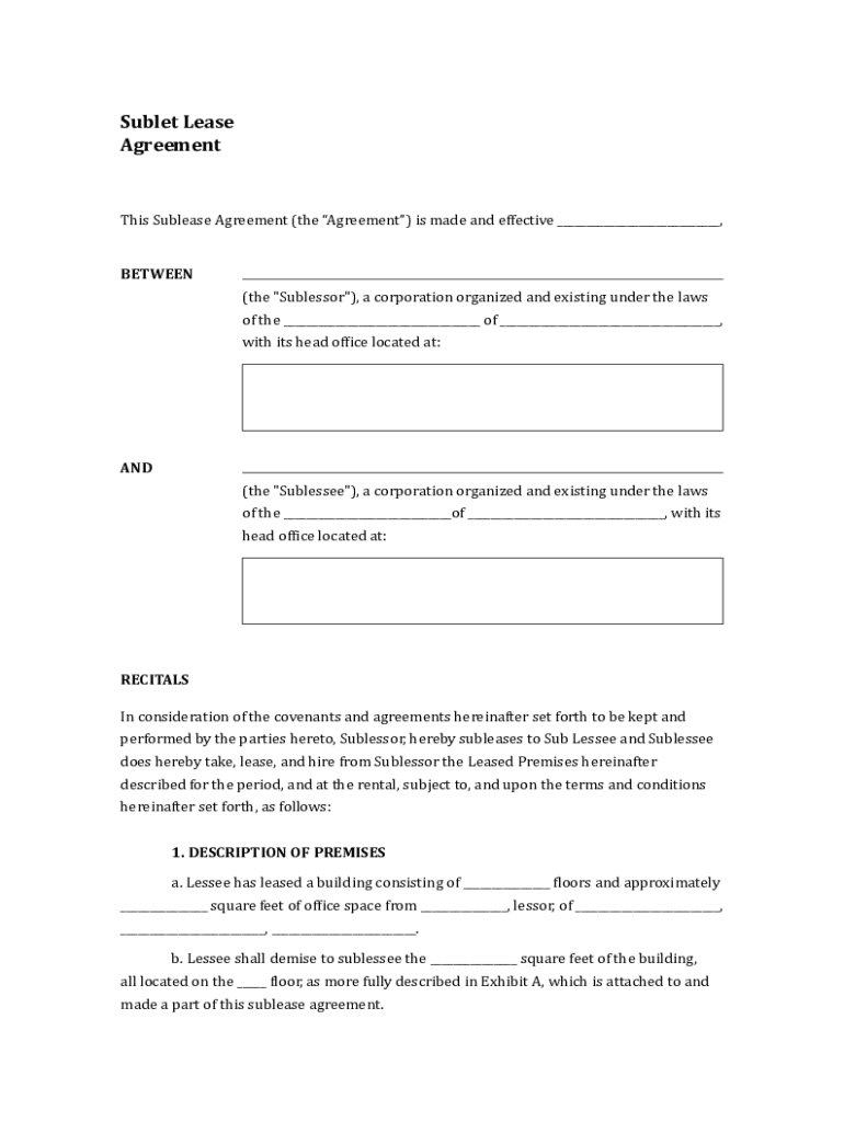 Fillable Online Agency Lease Agreement Fax Email Print - pdfFiller