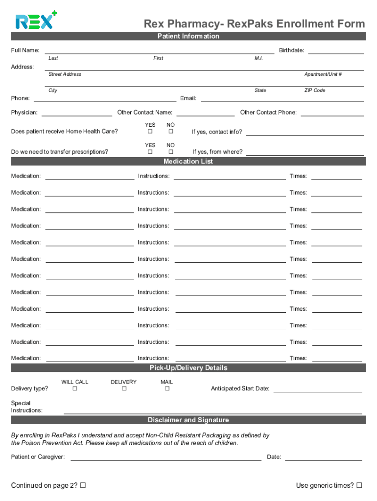 Fillable Online Lilly Cares Prescription Request Form Patient ...