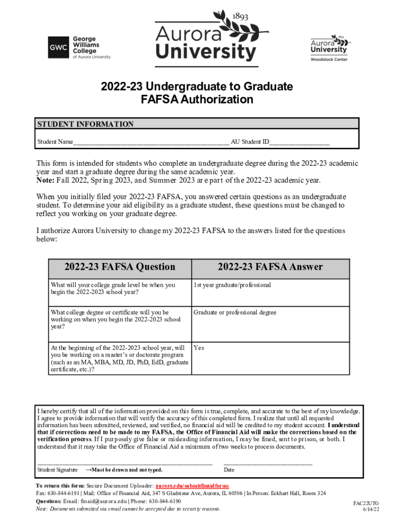 Fillable Online FAFSA Authorization Fax Email Print - pdfFiller
