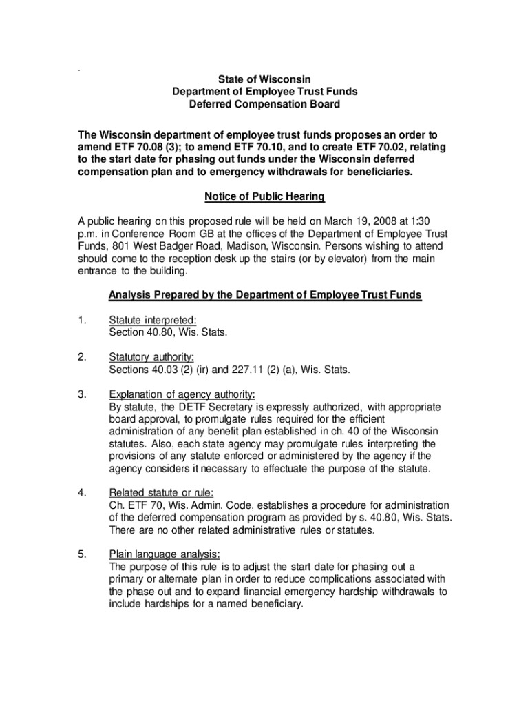 Fillable Online docs legis wisconsin Wis. Admin. Code Department of ...