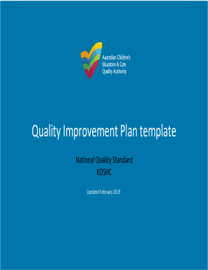 Fillable Online QualityImprovementPlan QIP template.docx - Quality ...