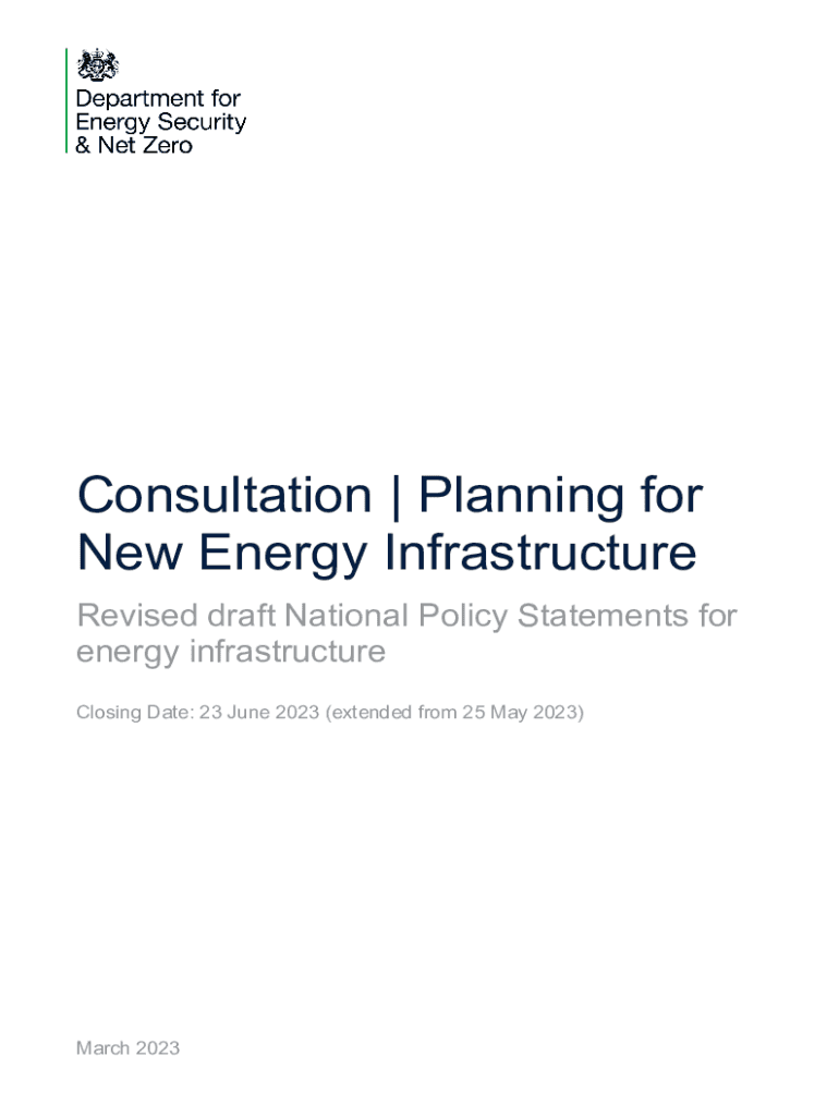 Fillable Online Planning for New Energy Infrastructure Fax Email Print ...