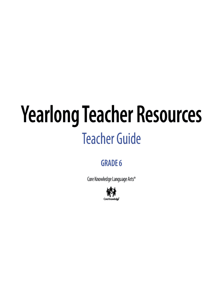 Fillable Online Core Knowledge Language Arts Archives Fax Email Print ...