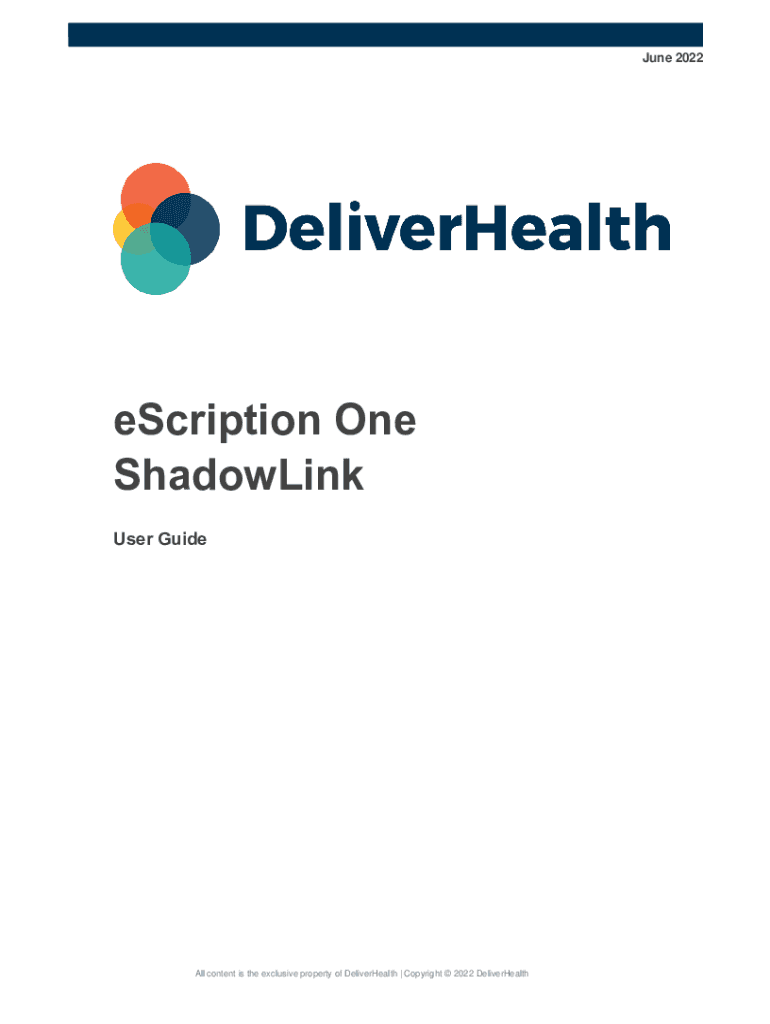 Fillable Online eScription One InScribe Fax Email Print - pdfFiller