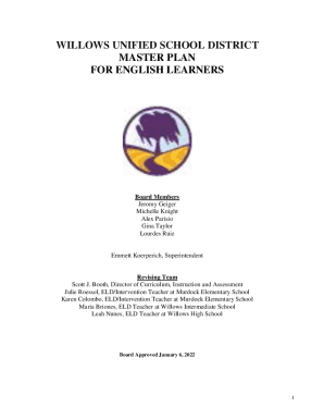 Fillable Online master plan for english learners Fax Email Print ...
