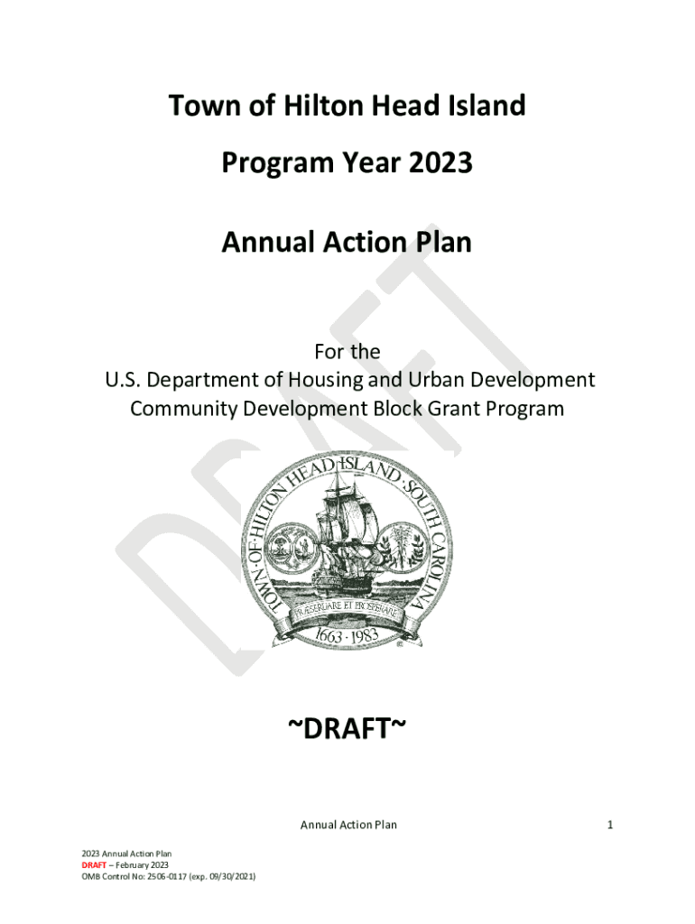 Fillable Online Open Town Hall HHI - FY22 CDBG Annual Action Plan - Issue Fax Email Print ...