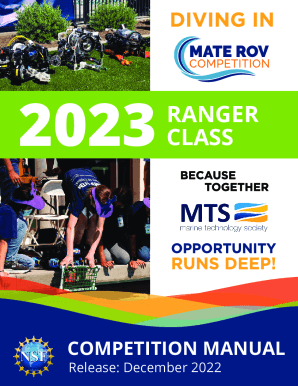 Fillable Online Getting Started with MATE Underwater Robotics Fax Email ...