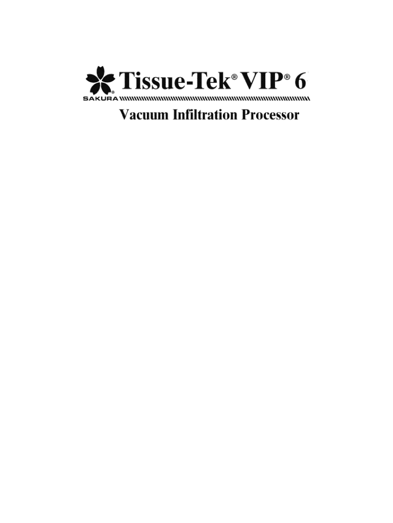 Fillable Online Tissue-Tek TEC 5 - Tissue Embedding Console System Fax ...