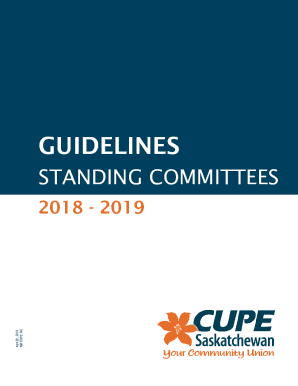 Fillable Online sk cupe Committee Structure and Function Policy ... Fax ...