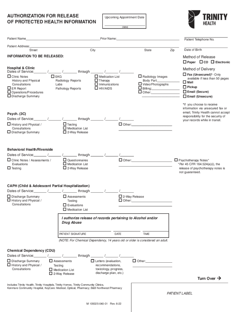 Fillable Online Authorization-for-Release-of-Protected-Health-Information- ... Fax Email Print ...