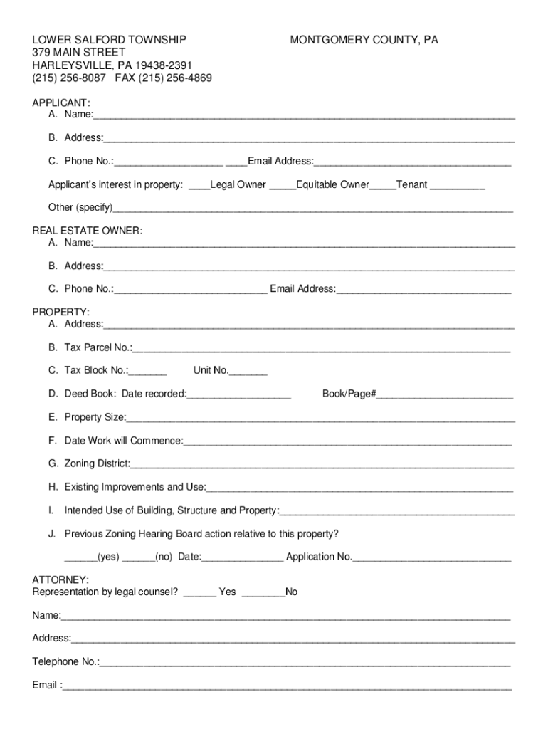 Fillable Online Police Department - General Information Fax Email Print - pdfFiller