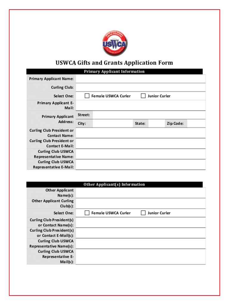 Fillable Online gifts-and-grants-application-form- ... Fax Email Print - pdfFiller