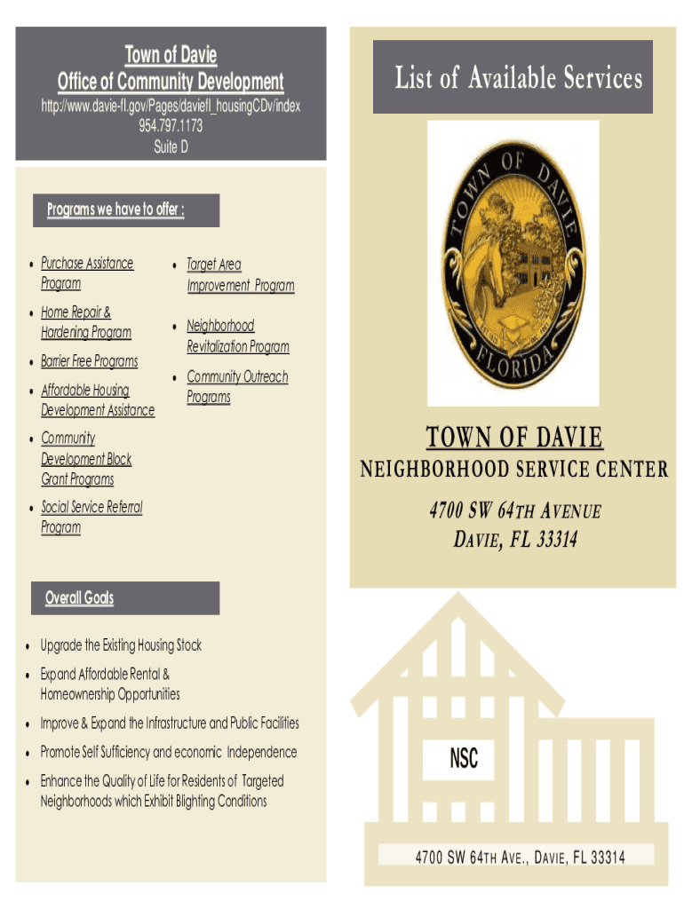 Fillable Online Town of Davie Prepares to Implement a Four-Day Workweek Fax Email Print - pdfFiller