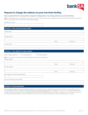 Fillable Online Change Request Form - Update your Merchant Account ...