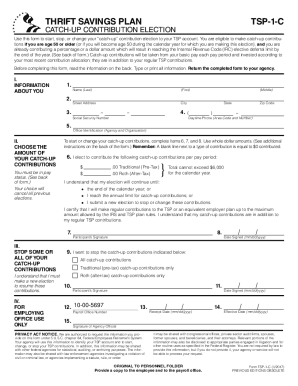 Fillable Online Form. Catch-Up Contribution Election Fax Email Print ...