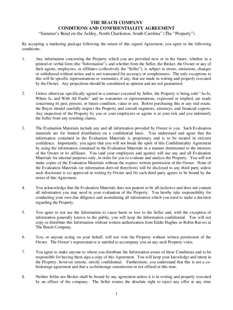 Fillable Online Confidentiality with Principal Agreement.doc Fax Email ...