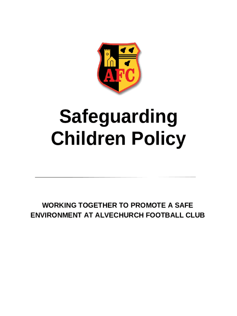 CHILD SAFEGUARDING TOOLKIT FOR UEFA MEMBER ... Doc Template | pdfFiller