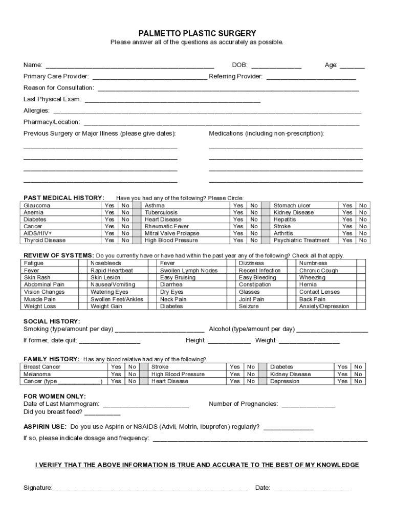 Fillable Online Loren S. Schechter, M.D. Plastic Surgery. This letter ...