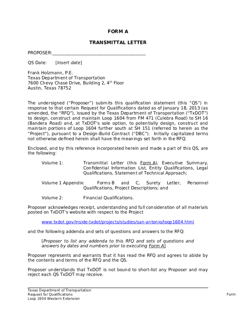 rfq-s.docx - ftp txdot Doc Template | pdfFiller