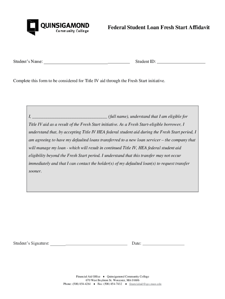 Fillable Online Reinstatement of Title IV and State Student Aid ...