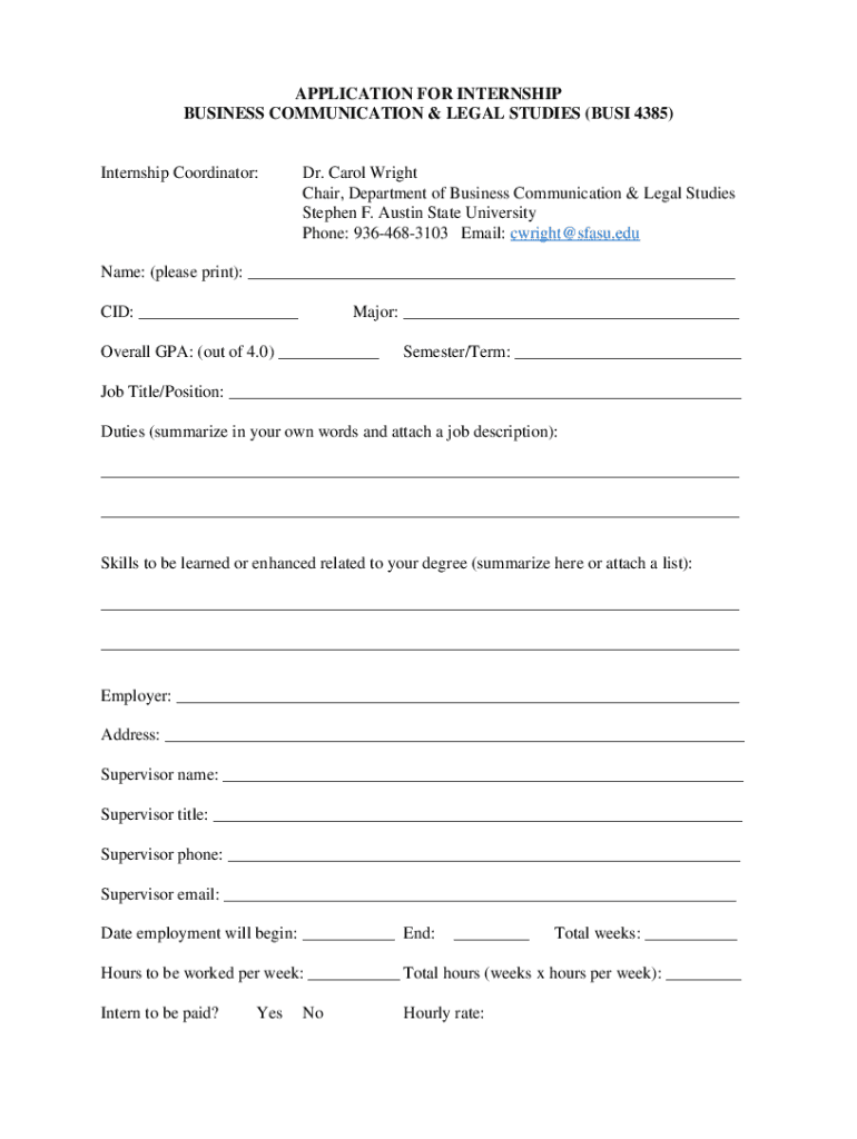 Fillable Online Sample cover letter for Internship position at United Nations Fax Email Print ...