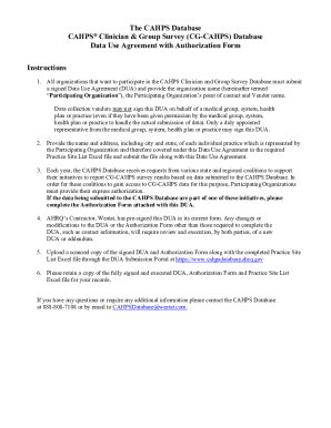 Fillable Online The CAHPS Database Fax Email Print - pdfFiller