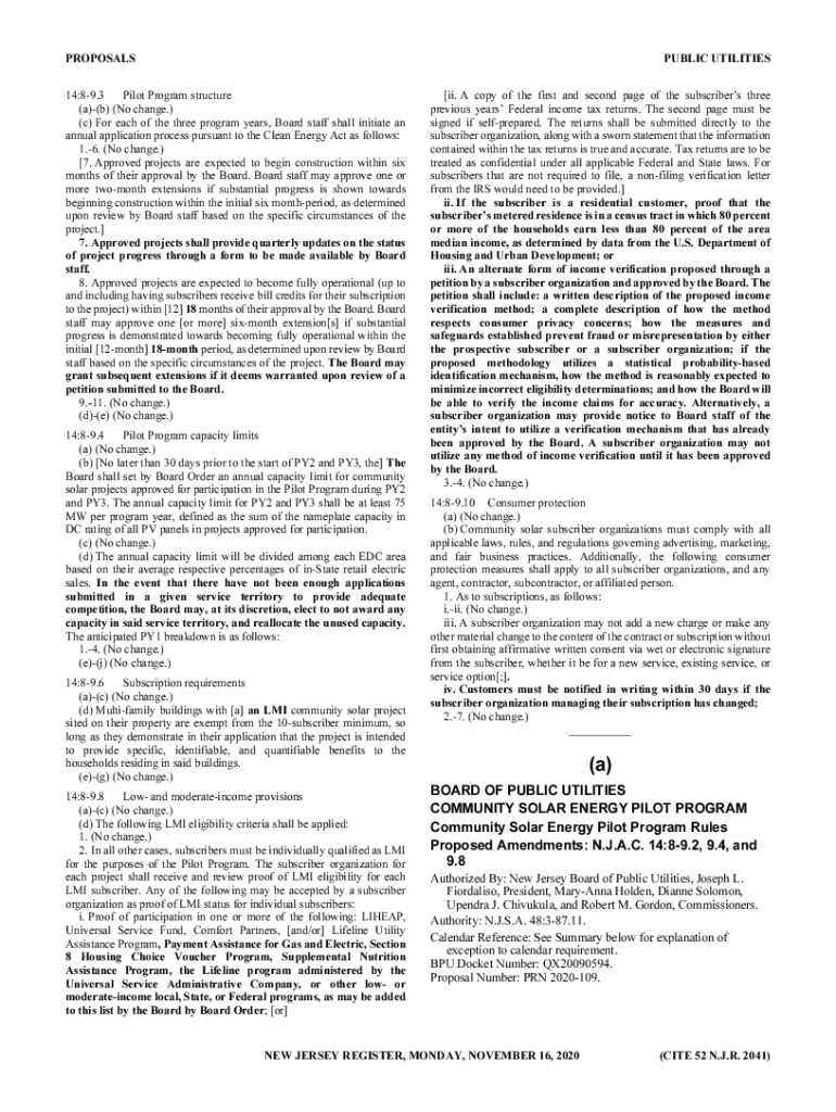 Fillable Online Utility Pilot Best Practices and Future Pilot Areas Fax ...