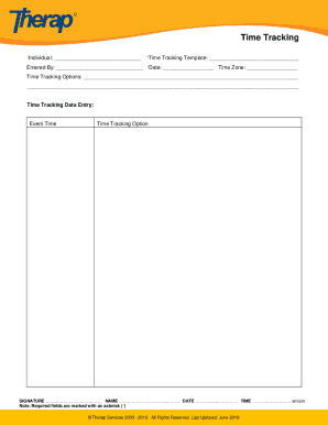 Fillable Online Video: Time Tracking, Templates and Data Entry Fax ...
