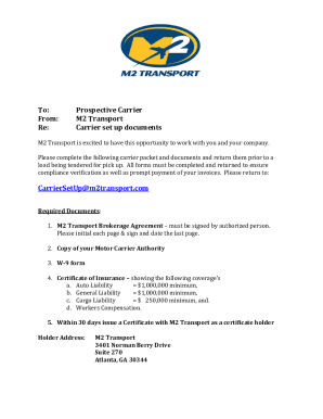 Fillable Online How to Become a Freight Broker: Simple 11-Step Guide ...