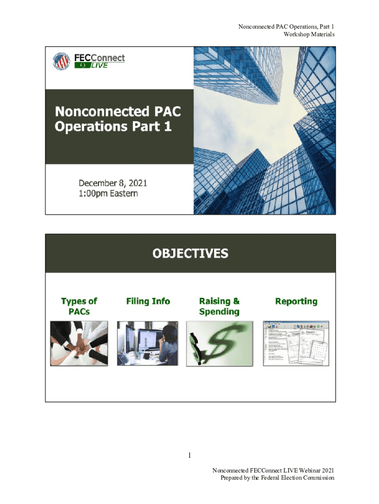 Fillable Online ELEC WHITE PAPER NonConnected, Ideological PACs in ... Fax Email Print - pdfFiller