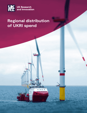 Fillable Online Regional distribution of UKRI spend Fax Email Print ...