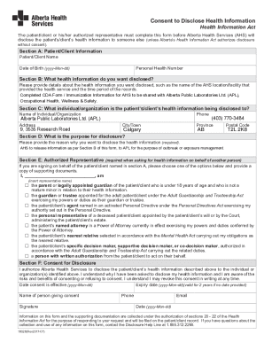 Fillable Online Disclosure Consent Form Fax Email Print - pdfFiller