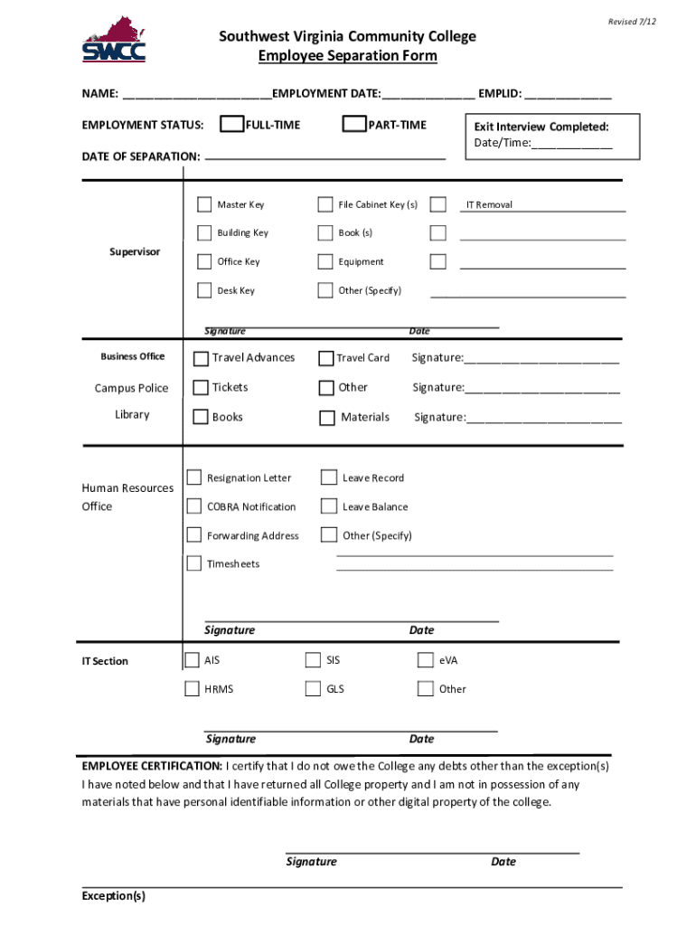 Fillable Online Exit-Interview-Form.pdf Fax Email Print - pdfFiller